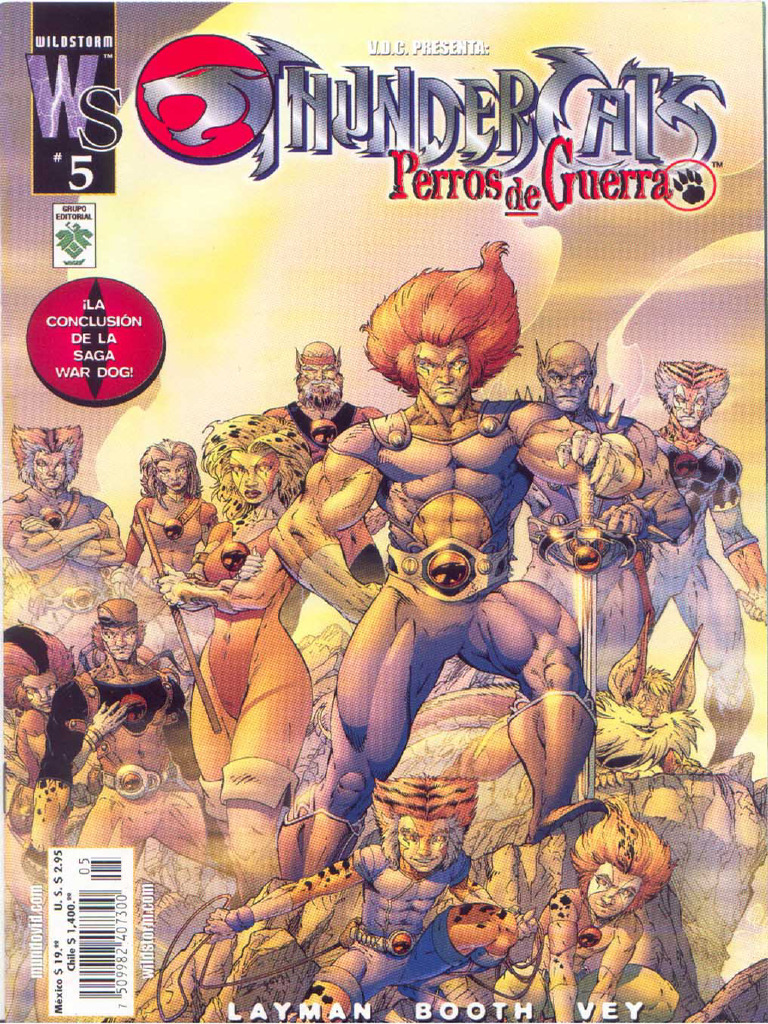 16.Thundercats - Perros de Guerra #05 | PDF
