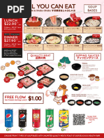 Hachi Grill Ampera Menu | PDF | Menu | Foods