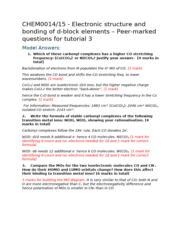 Tutorial3 Peermarked Answers Update | PDF