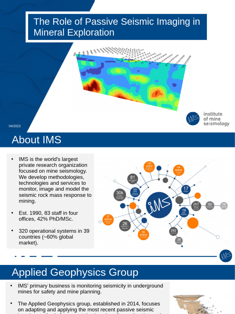 Exploration Presentation NEW | PDF | Geophysics | Seismology