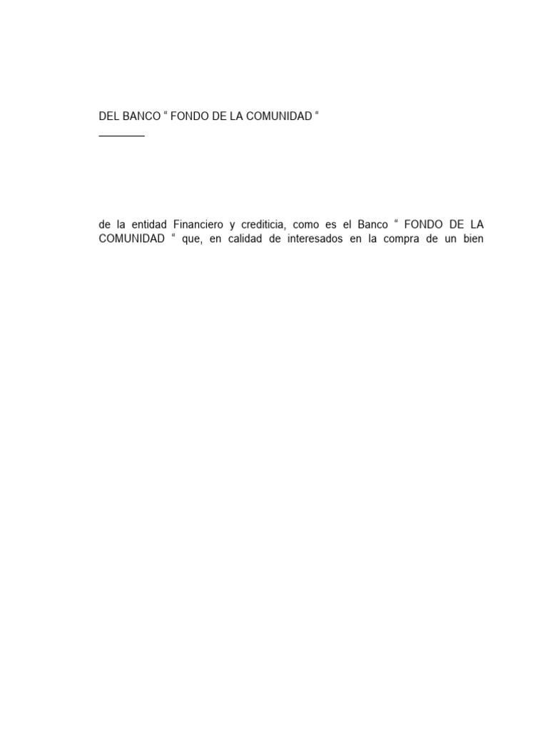 Proposici N de Compra Inmue | PDF