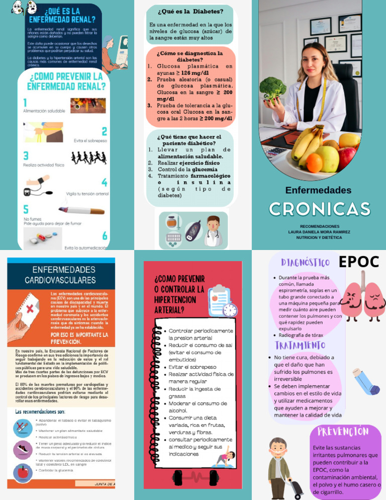 Folleto Tríptico Salud Hospital Profesional Verde y Blanco | PDF