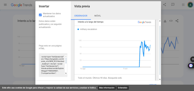 Military Escalation - Explorar - Google Trends | PDF | Ingeniería de software | web 2.0