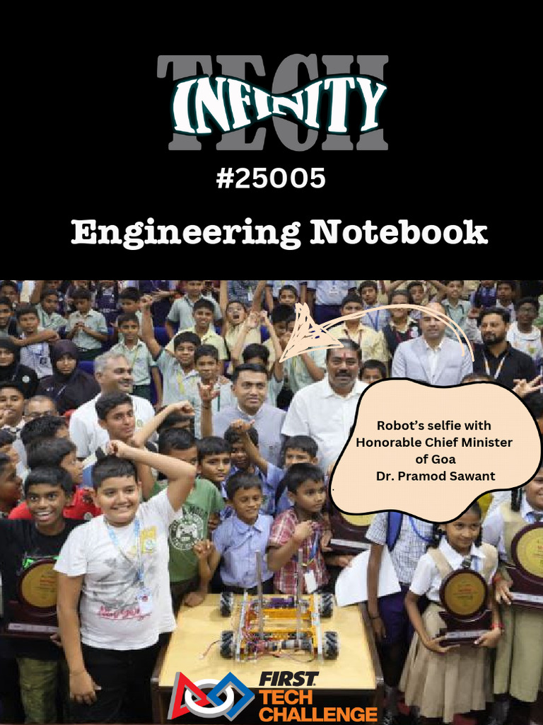 Engineering Notebook TechInfinity 25005 | PDF | Robot | Robotics