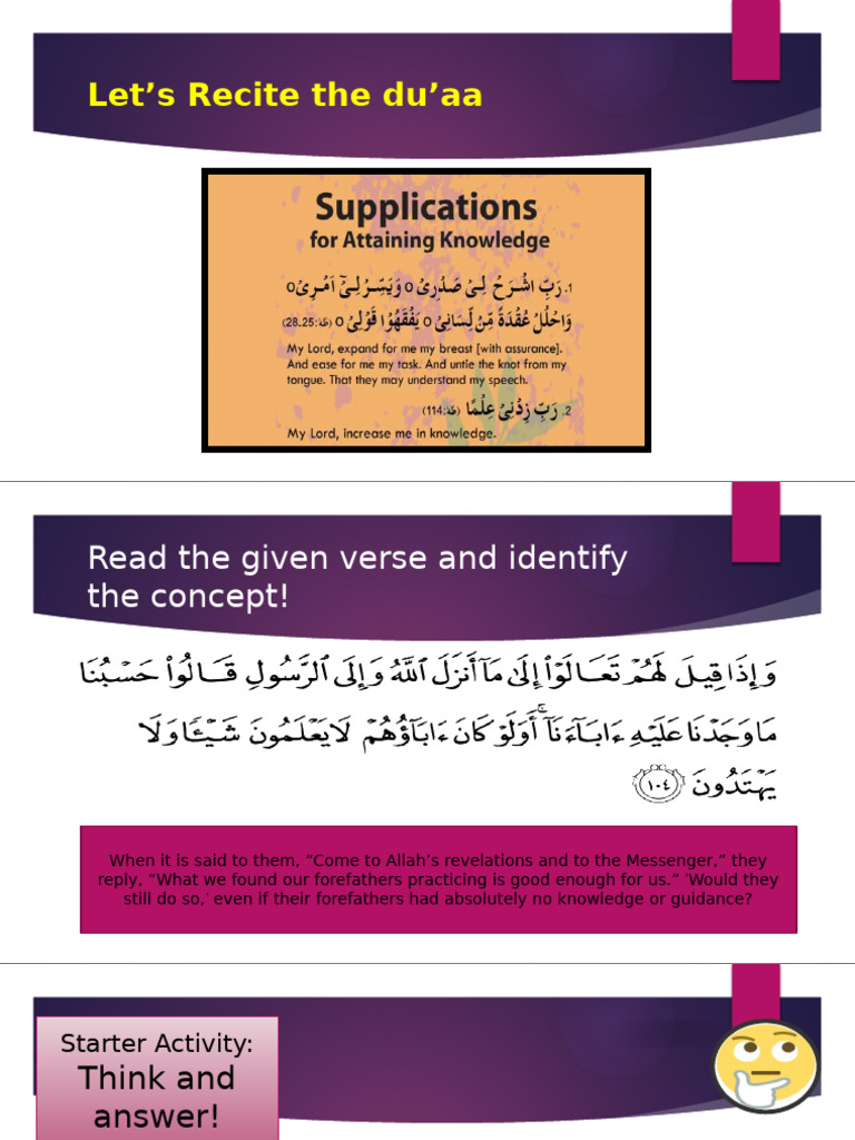 Blind Immitation My Notes | PDF | Abrahamic Religions