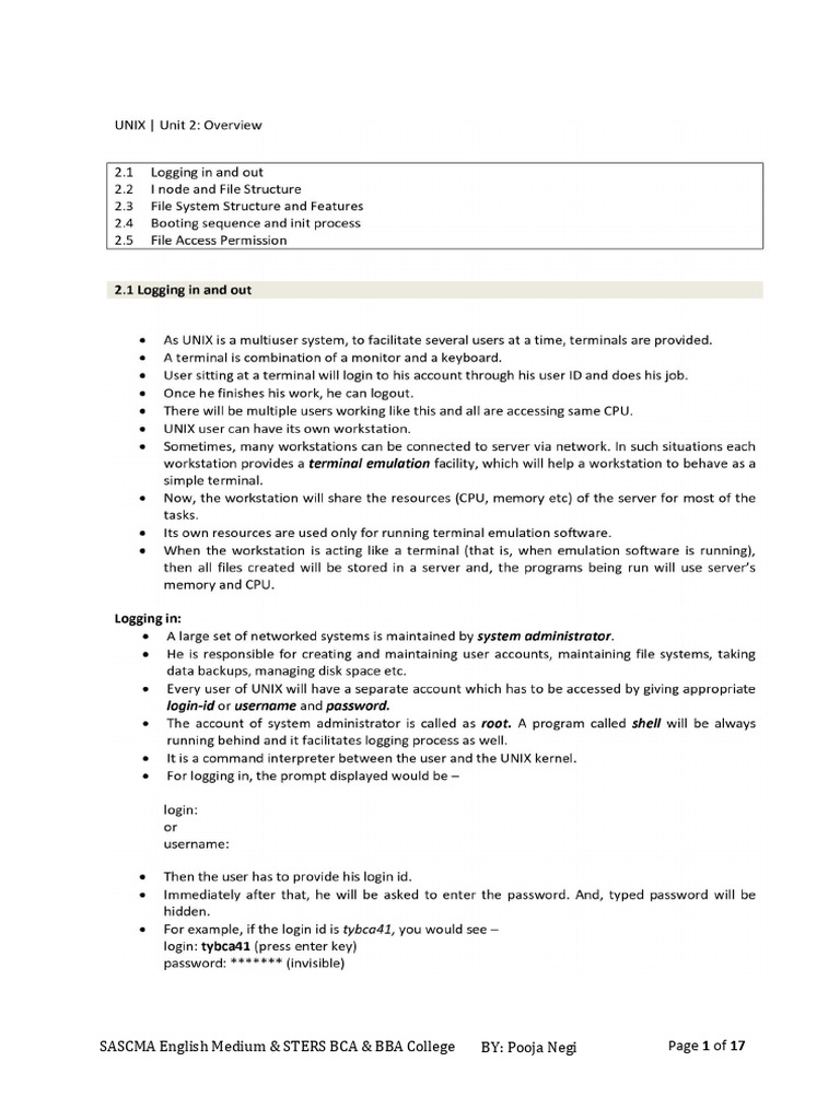 Unit 2 Overview-1 | PDF