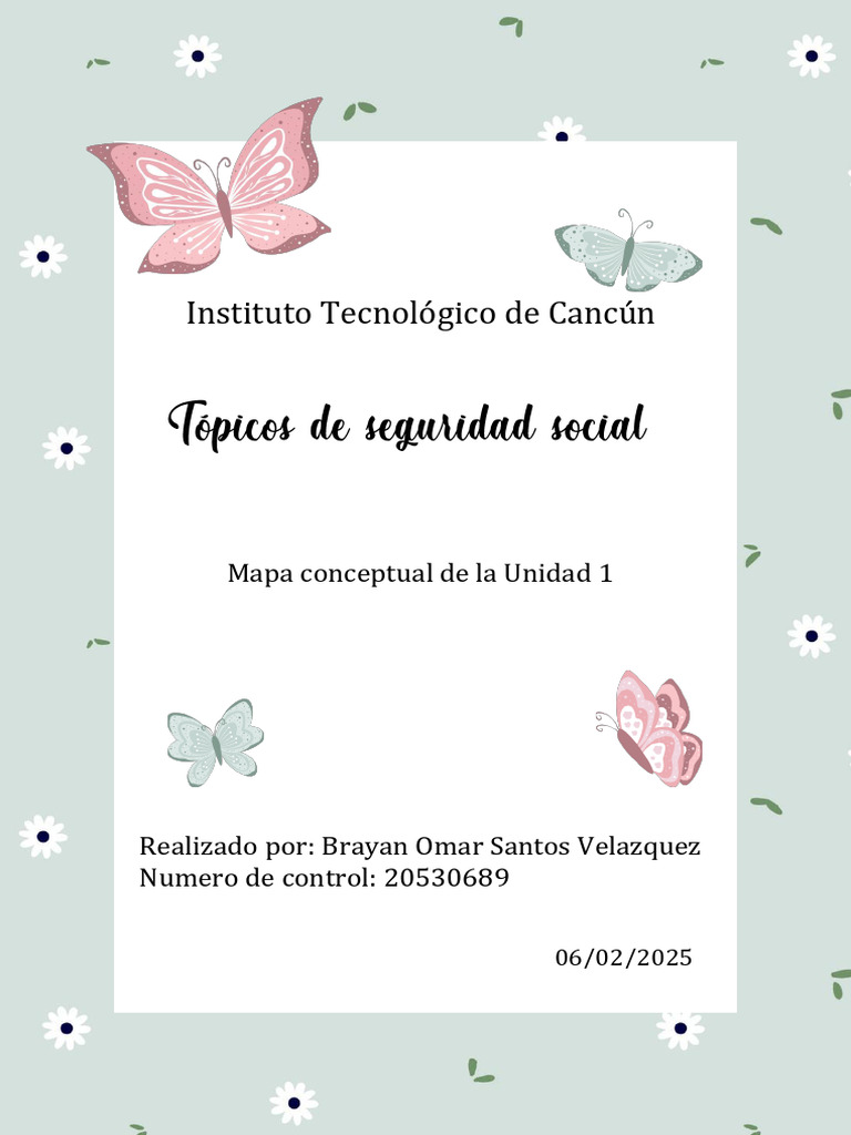 Mapa Conceptual de La Unidad 1 | PDF | Derecho laboral | Pensión