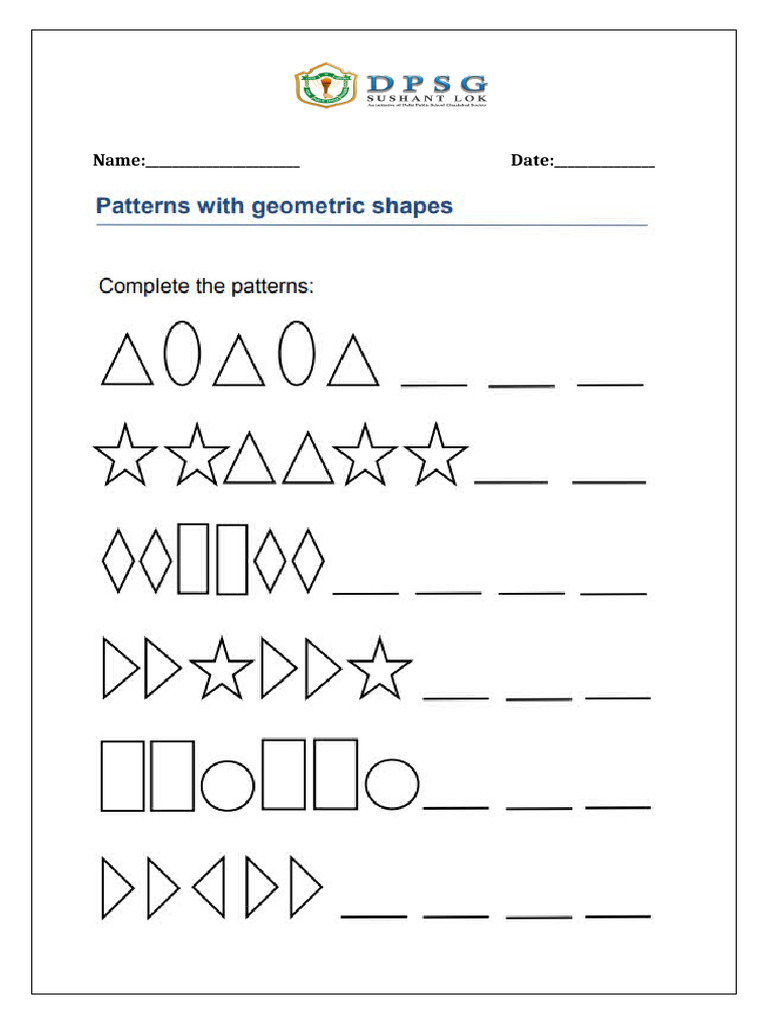 Maths Assignment Patterns 2 | PDF