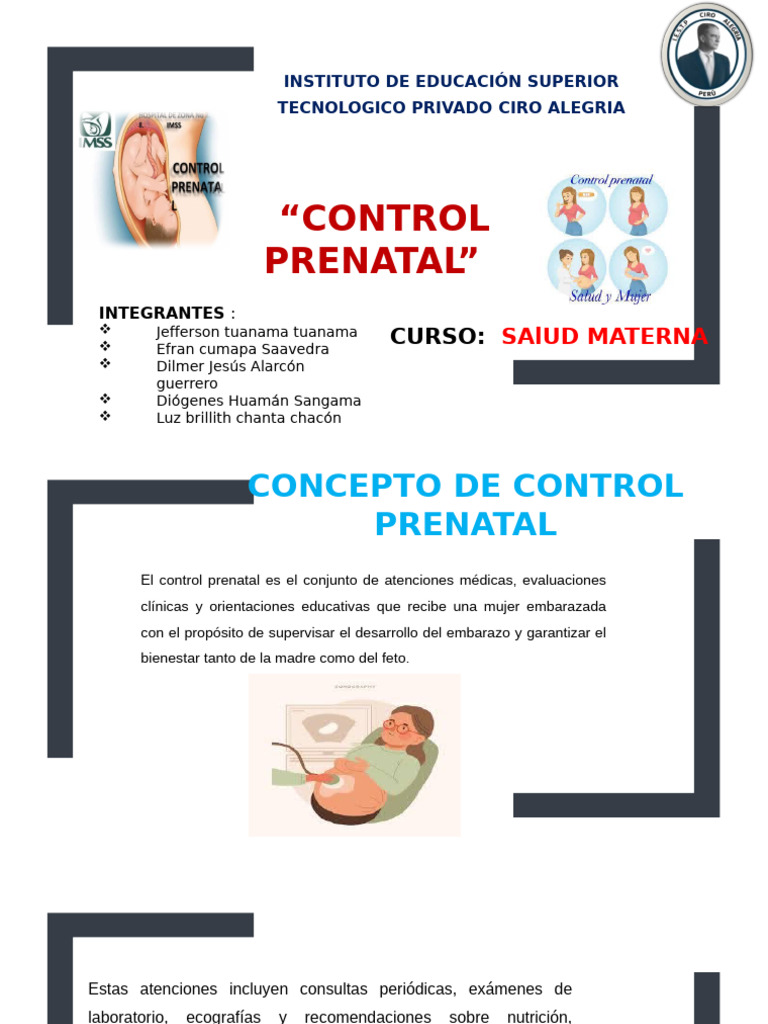 Control Prenatal | PDF | El embarazo | Medicina