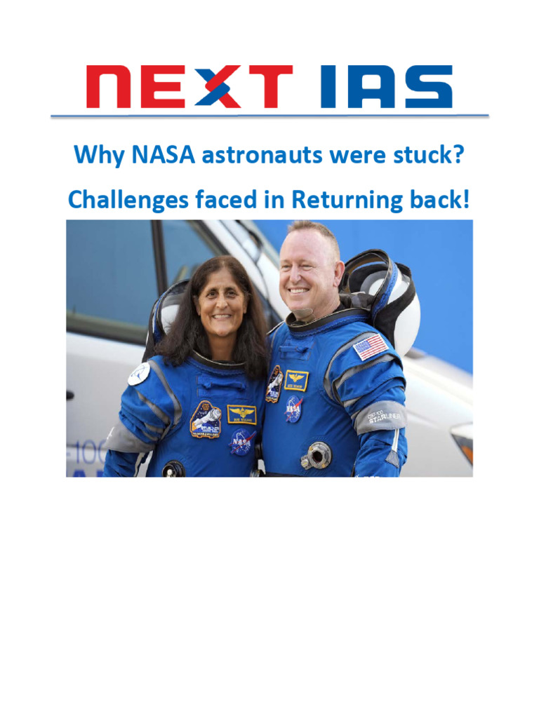 Astronauts' Return Challenges from ISS | PDF | International Space ...