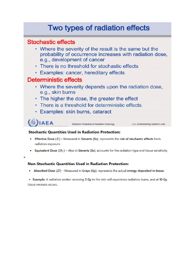 Radiation Quantities and Units | PDF