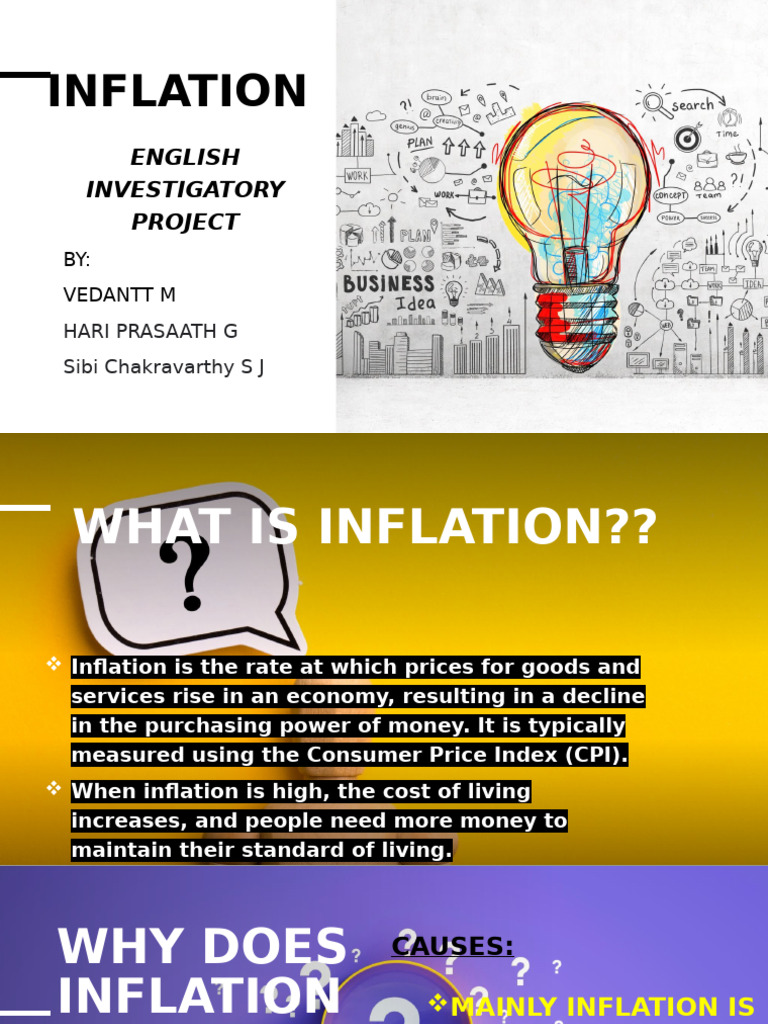 Understanding Inflation: Causes & Effects | PDF | Cost Of Living ...