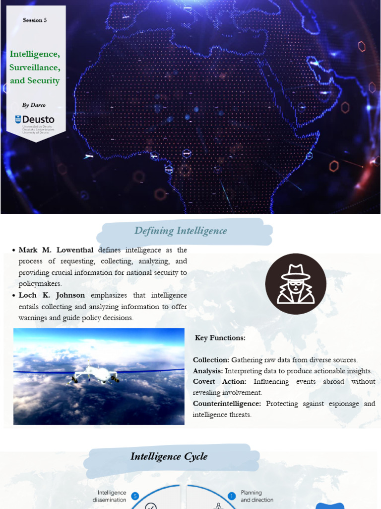 Intelligence, Surveillance, and Security | PDF | Military Intelligence ...