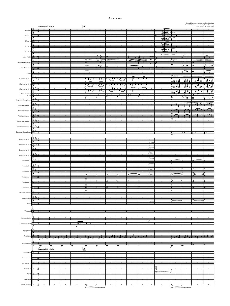 Ascension - Full Score | PDF