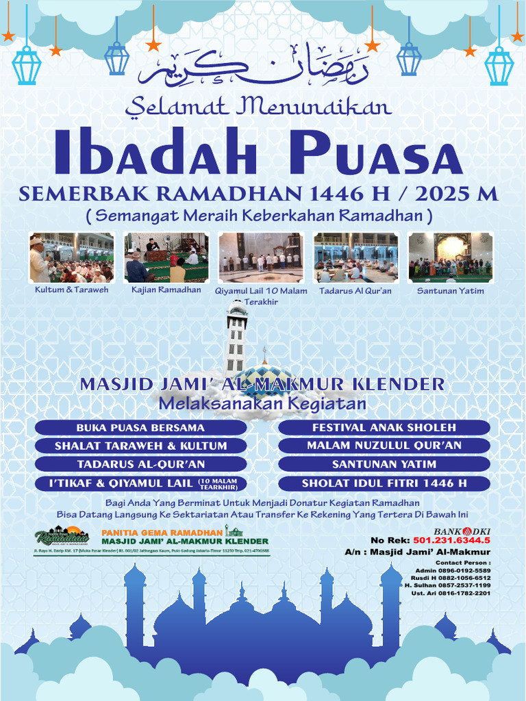 Baliho Gema Ramadhan 2025 | PDF
