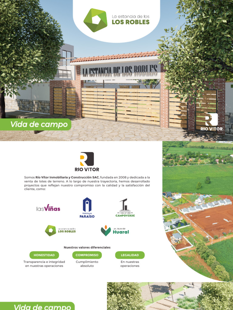 Brochure - La Estancia de Los Robles | PDF