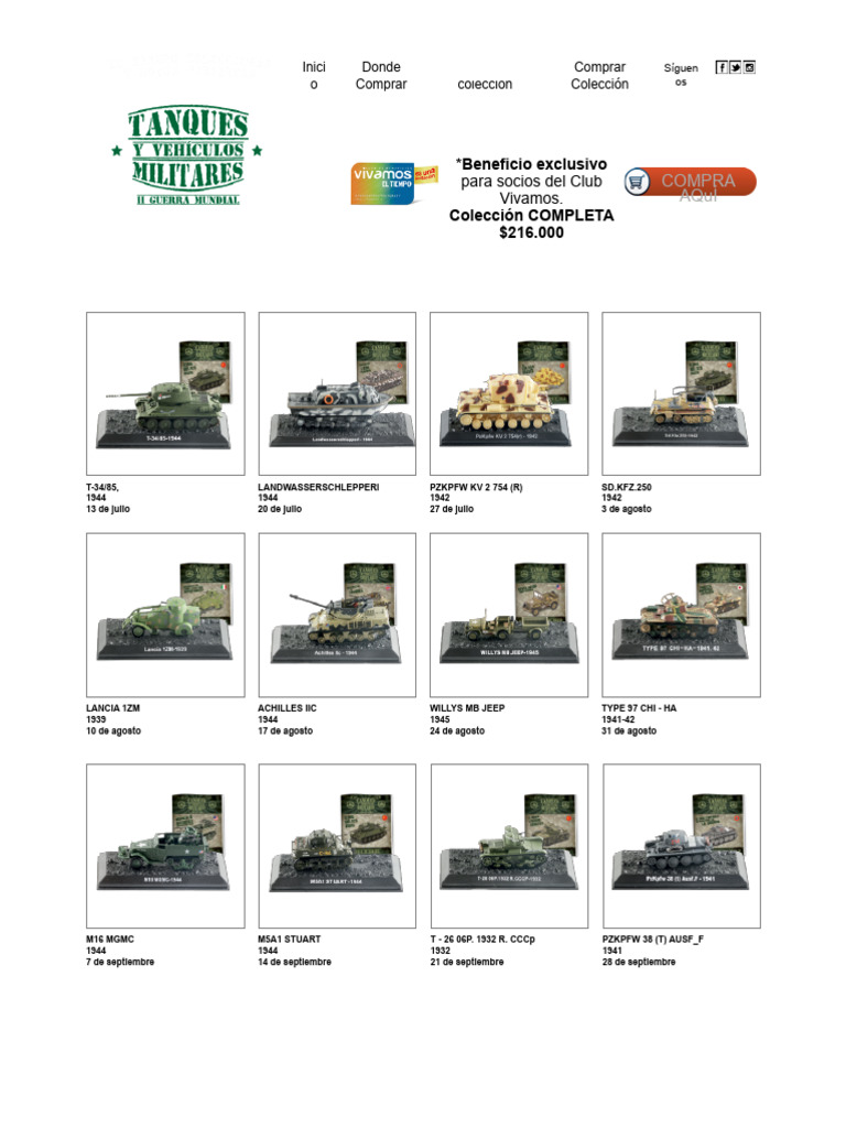 coleccion tanques | PDF