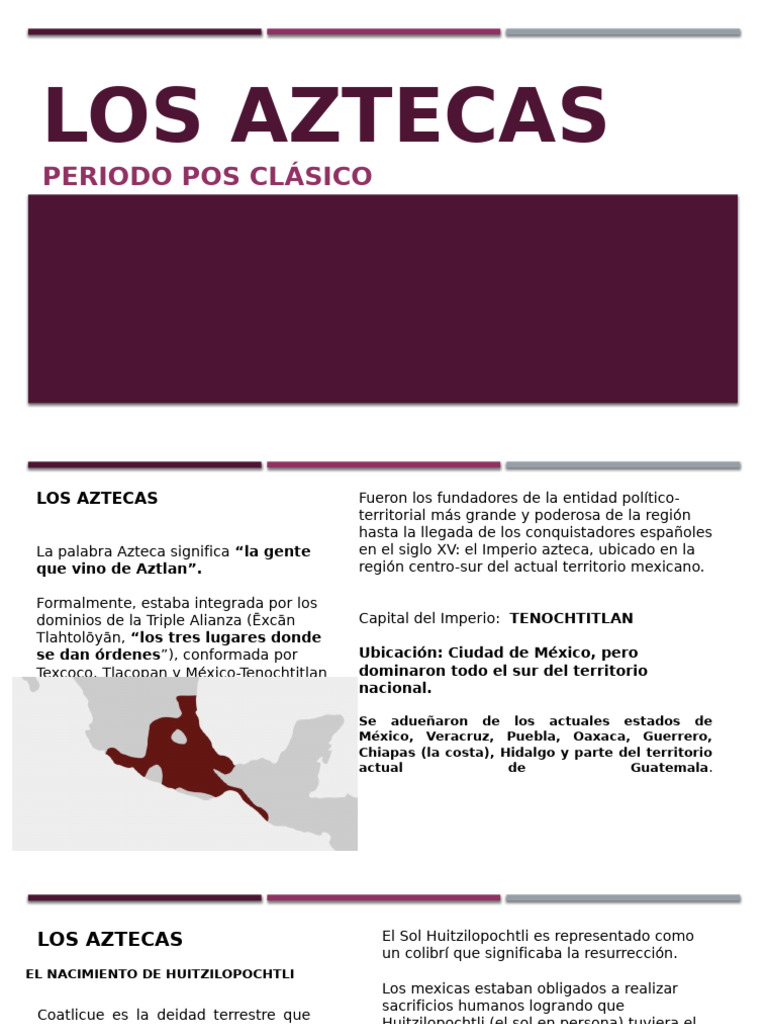 Los Aztecas | PDF | azteca