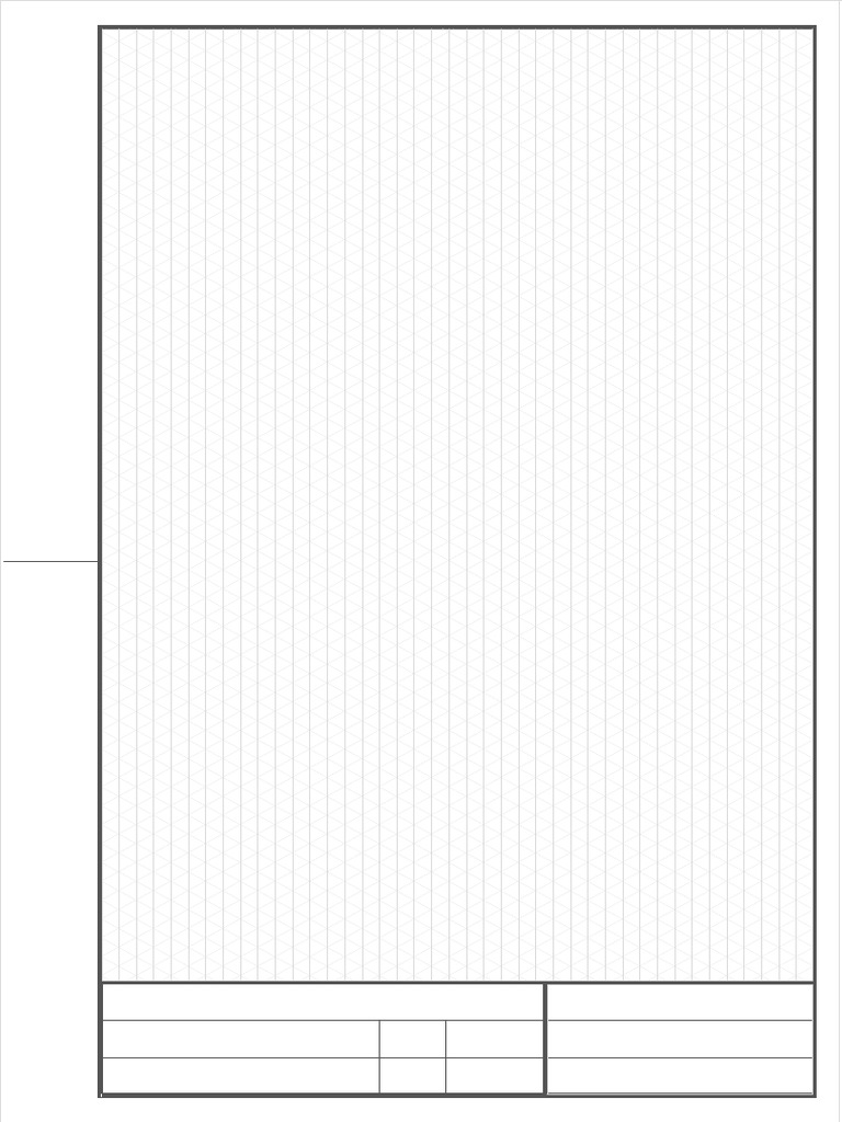 Folha Isométrica | PDF
