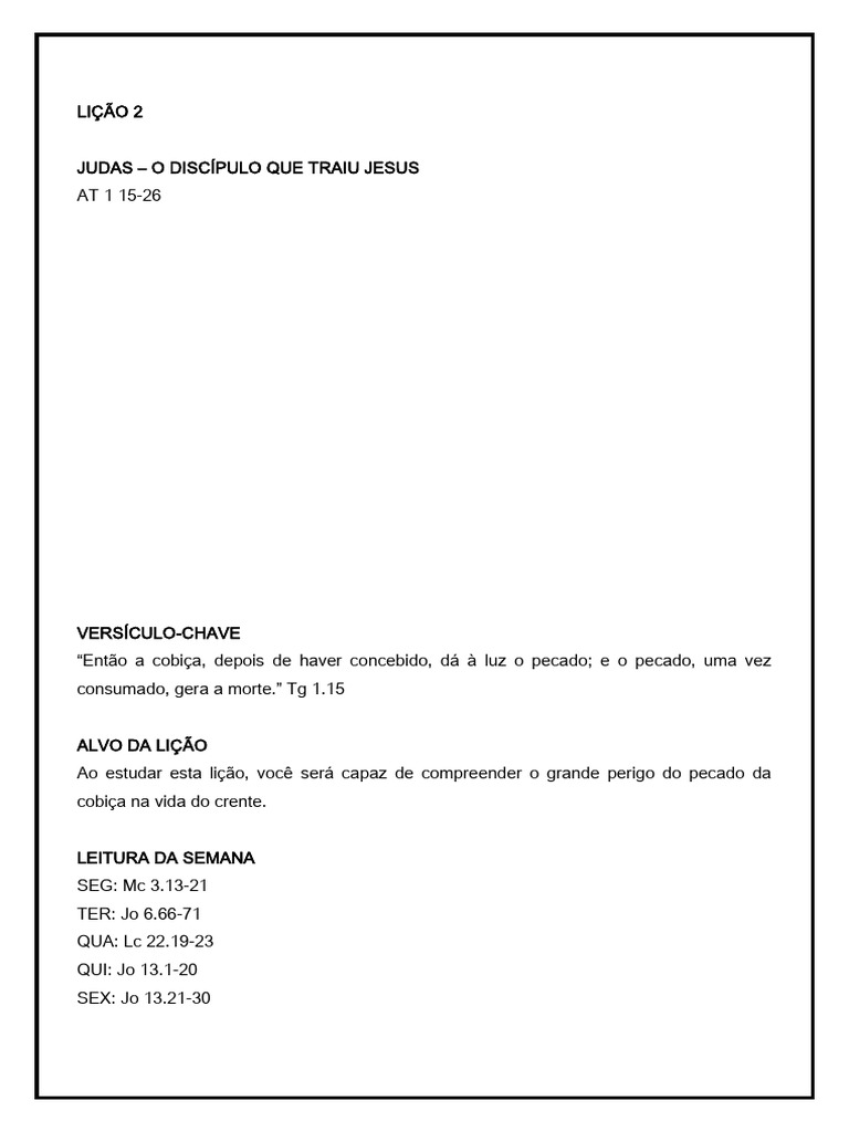 Judas: O Discípulo Traidor de Jesus | PDF | Judas Iscariotes | Jesus