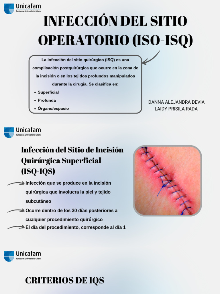 Infección Del Sitio Operatorio - 20250318 - 220157 - 0000 | PDF | Cirugía | Especialidades Medicas