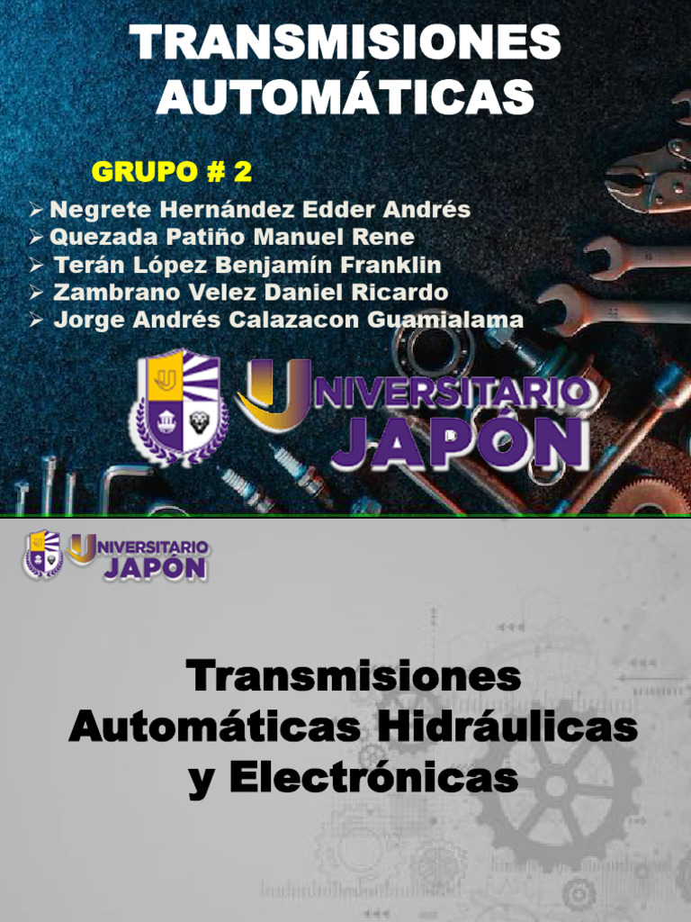 Cajas Automaticas | PDF | Transmisión automática | Embrague