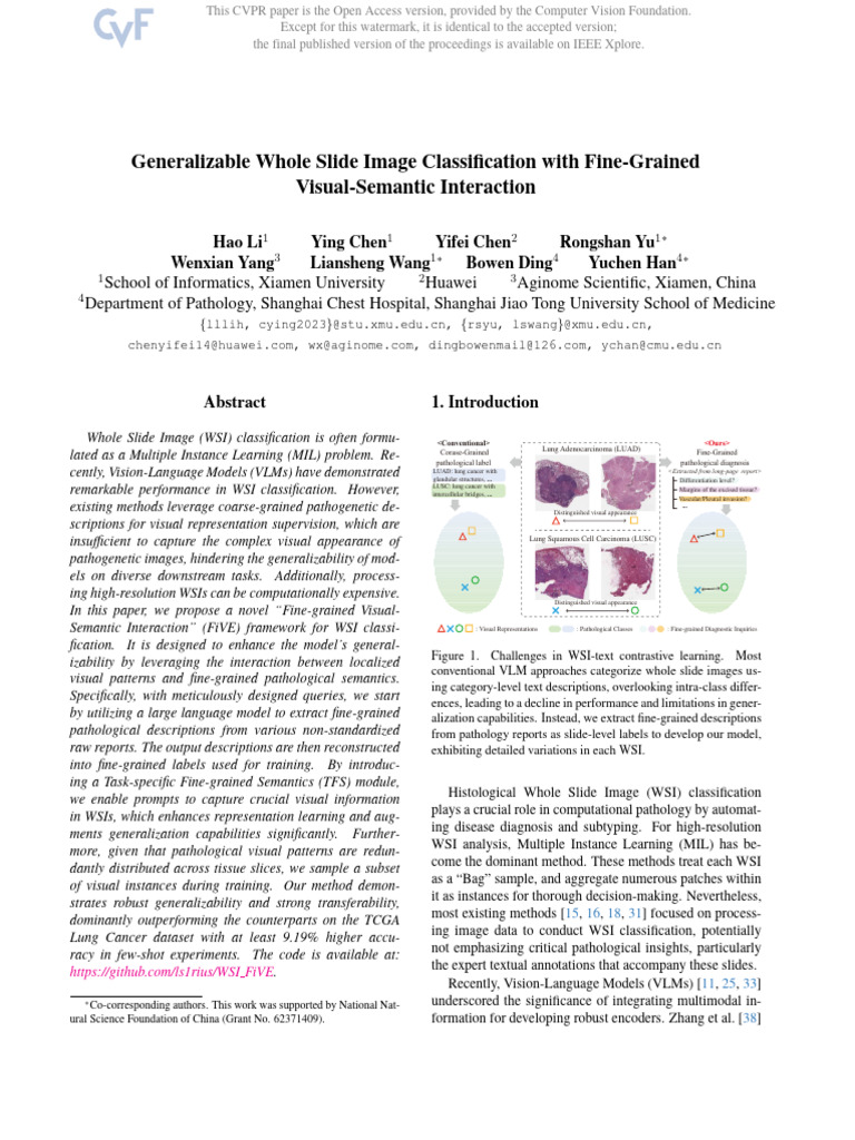 Li_Generalizable_Whole_Slide_Image_Classification_with_Fine-Grained_Visual-Semantic_Interaction ...