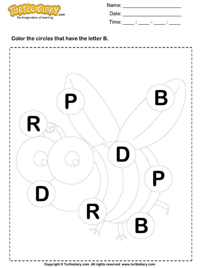 Identifying Letter B | PDF