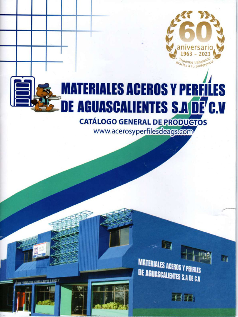 Catalogo de Acero y perfiles Comerciales | PDF