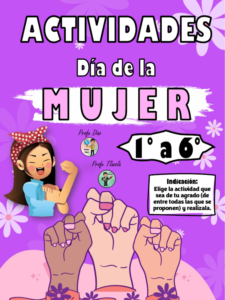 Actividades educativas Día de la Mujer | PDF | Mujer