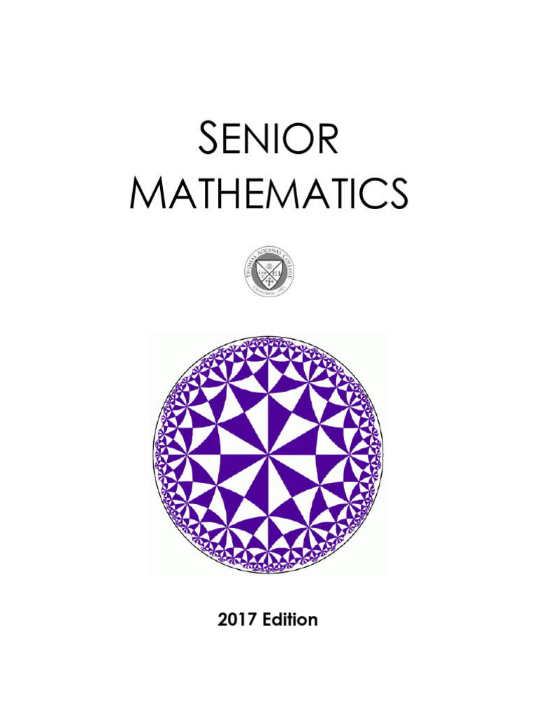 senior-mathematics-manual | PDF | Numbers | Mathematics