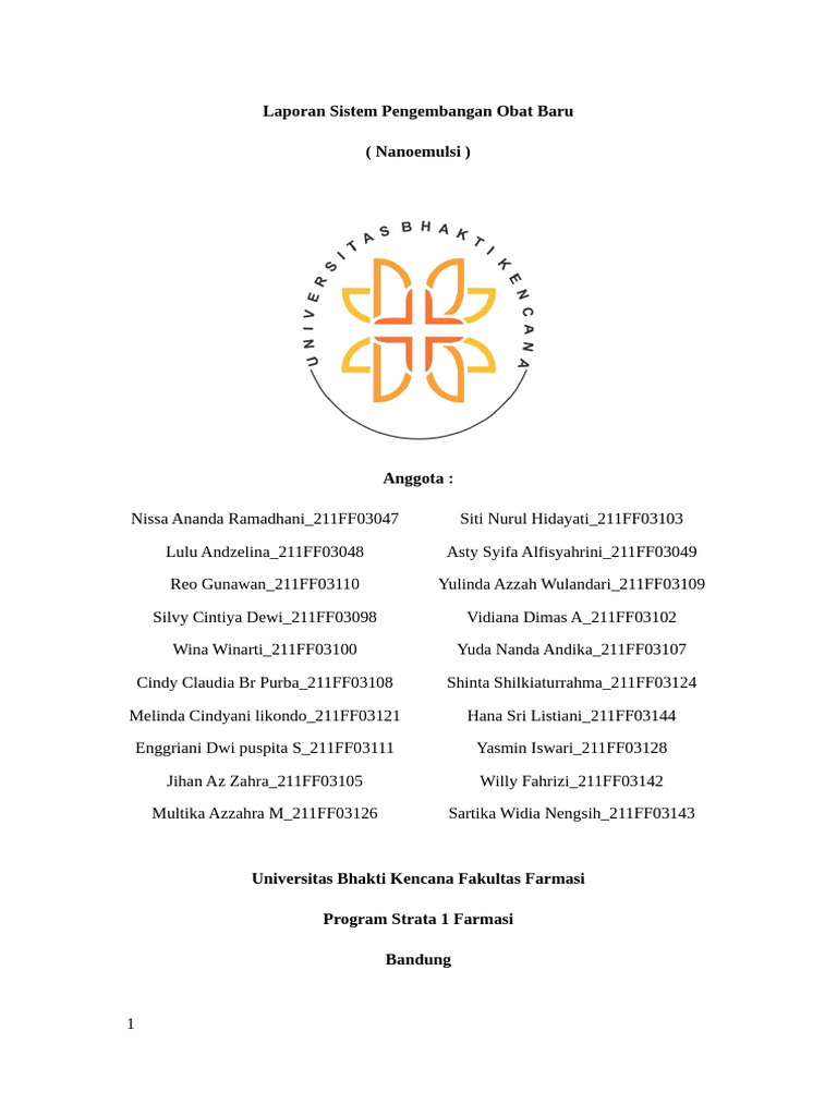 Draft Laporan Spob | PDF