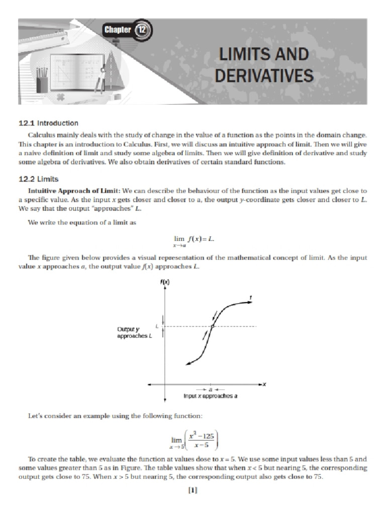 Chapter 12 (Math XI) | PDF