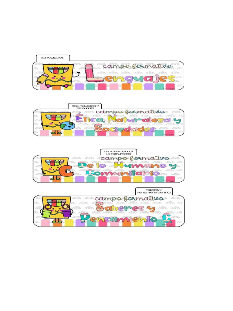 Campos Formativos | PDF