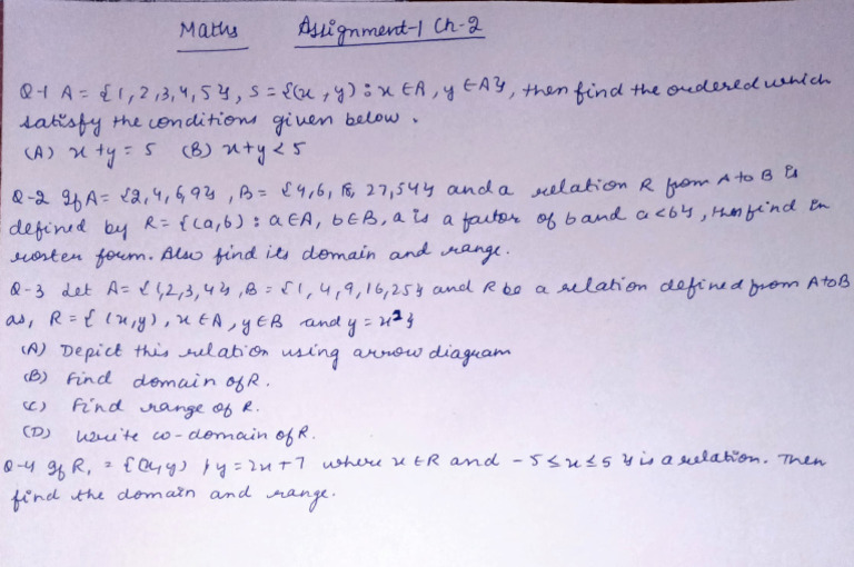 Assignment 1 CH 2 | PDF