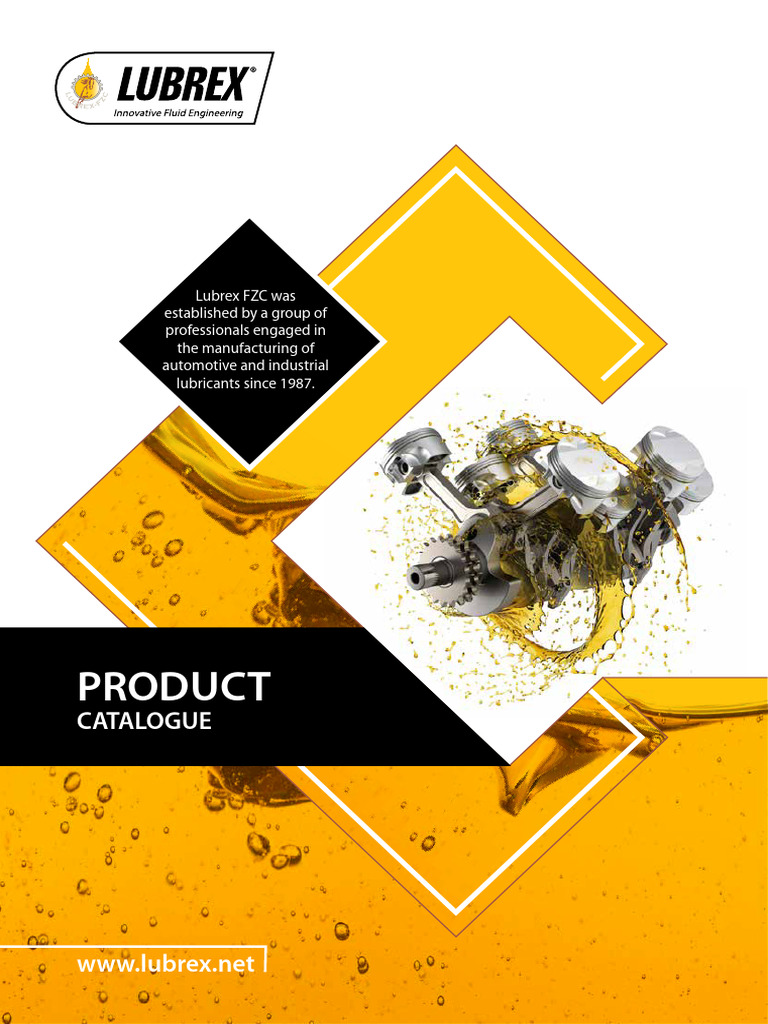 Lubrex-Catalog_2024 | PDF | Motor Oil | Engines