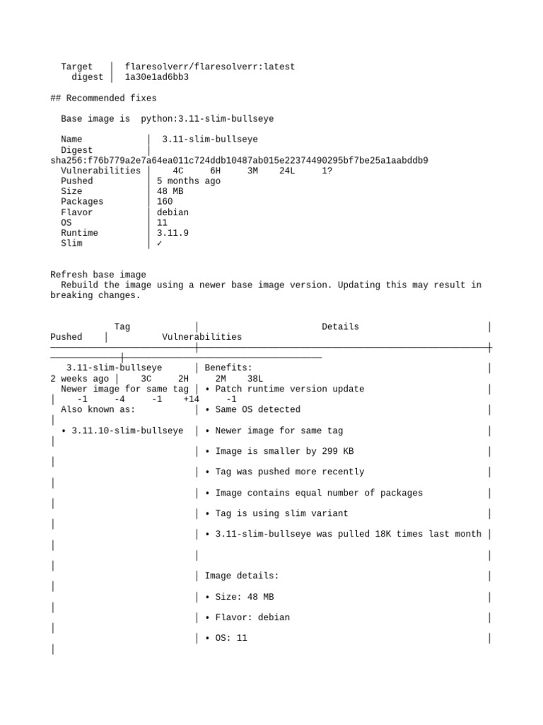 Flaresolverr Base Image Update Guide | PDF | Software Engineering | Software Development