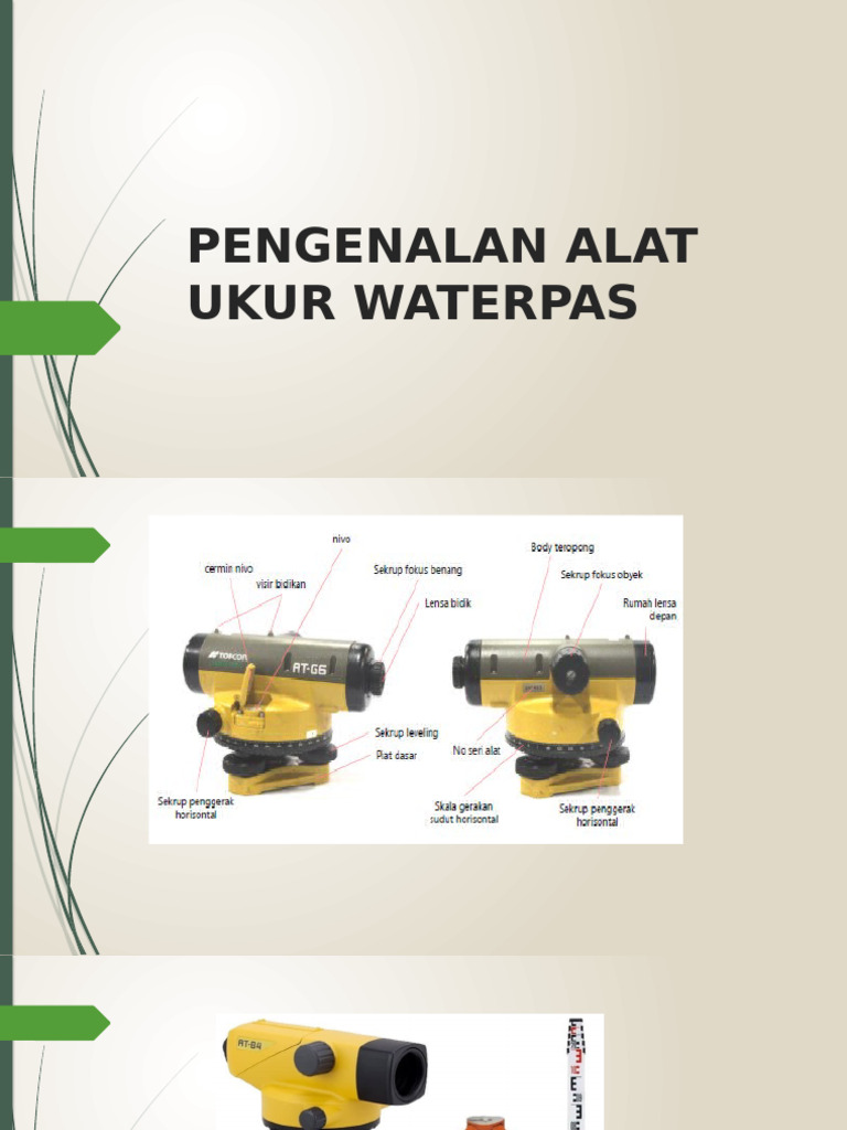 02 Alat Waterpas & Unit Unit Ukuran | PDF
