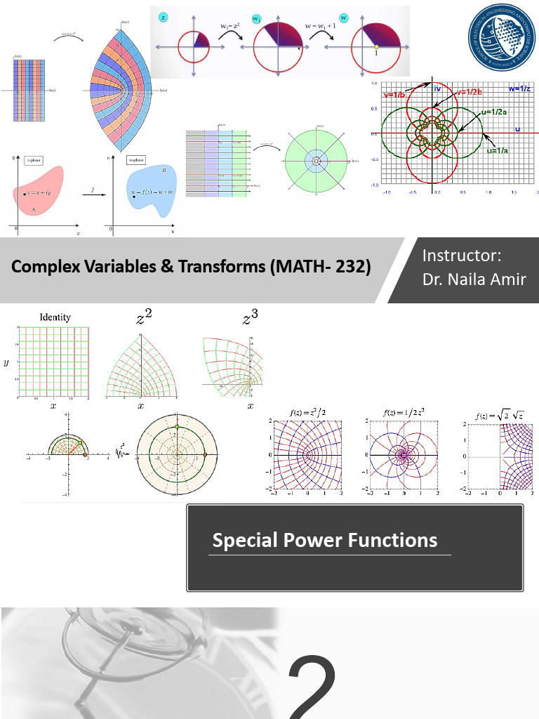 Lecture # 10 (Power Functions and Reciprocal Function) | PDF | Function (Mathematics) | Complex ...