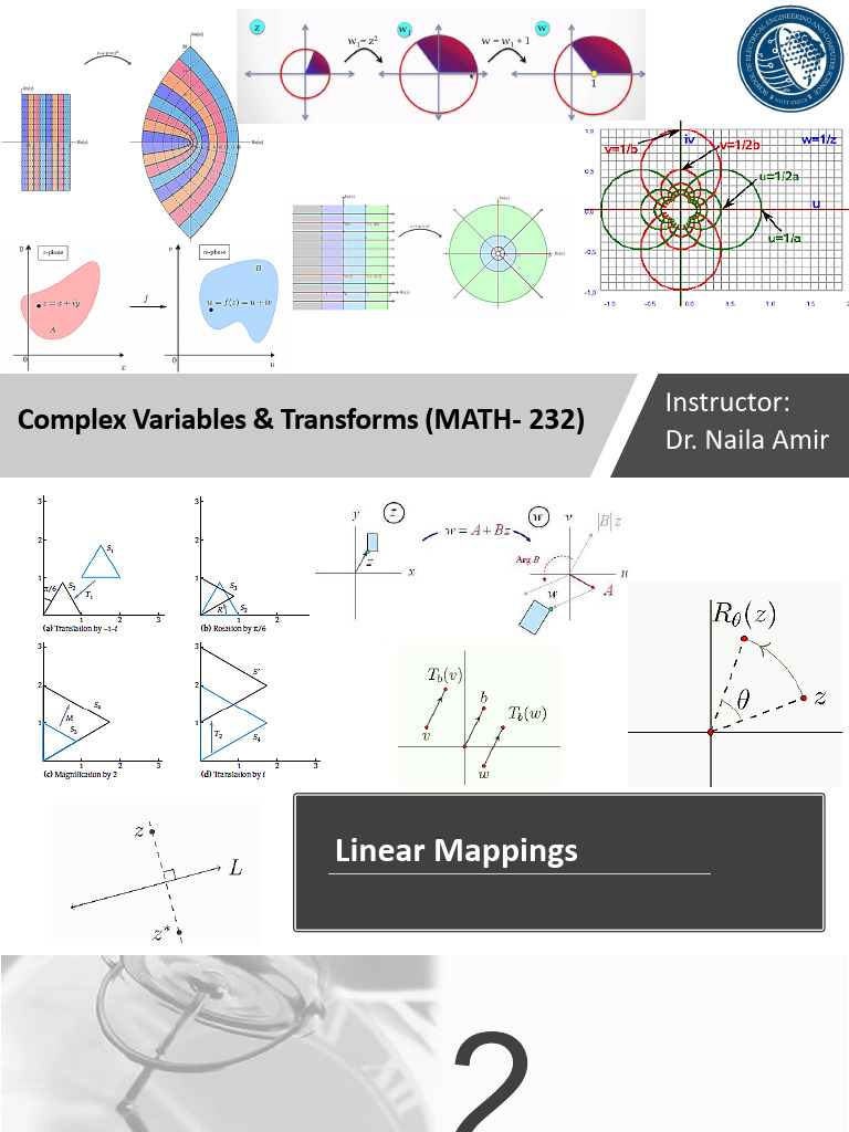 Lecture # 8 (Linear Mappings and special power functions) | PDF | Function (Mathematics ...