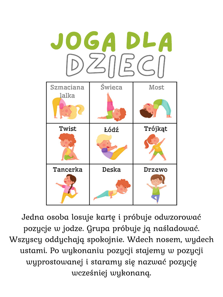 Joga Dla Dzieci | PDF