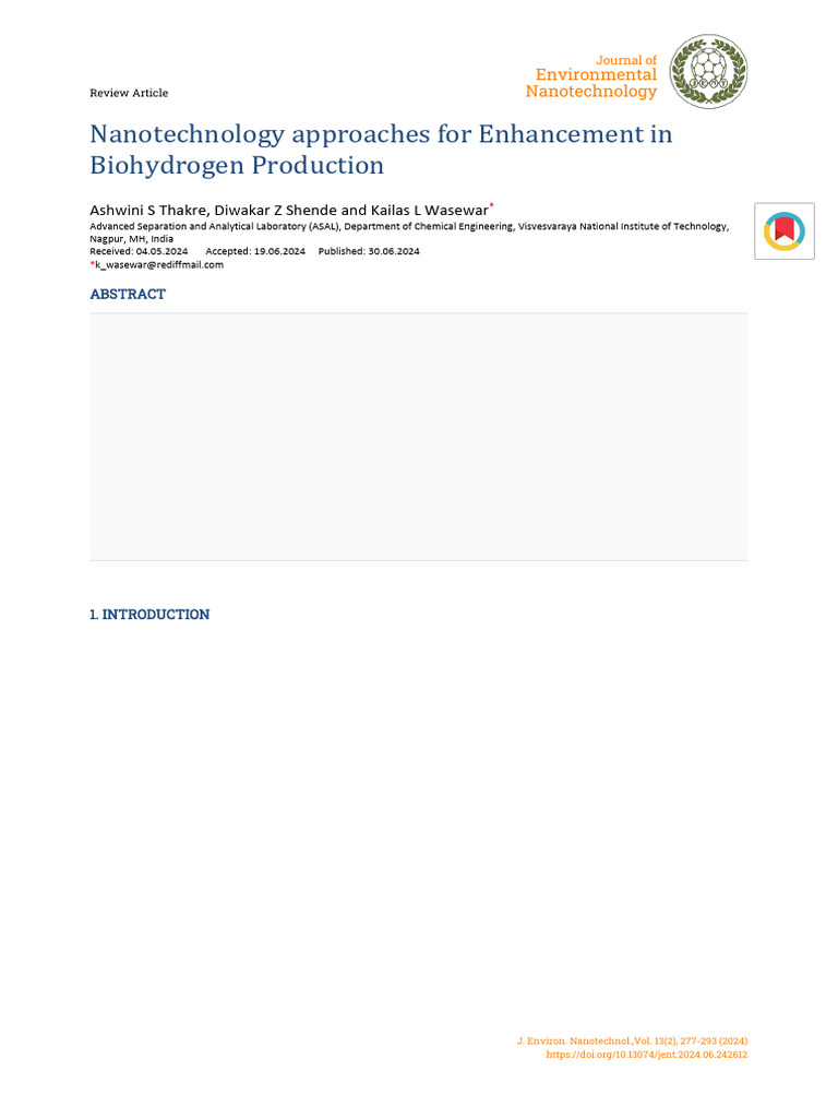 Ent 242612 | PDF | Biofuel | Hydrogen