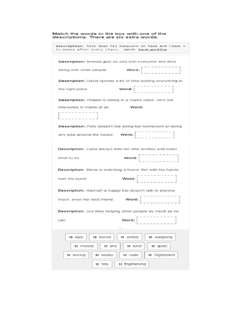 Revision Unit 2 Third Adol | PDF