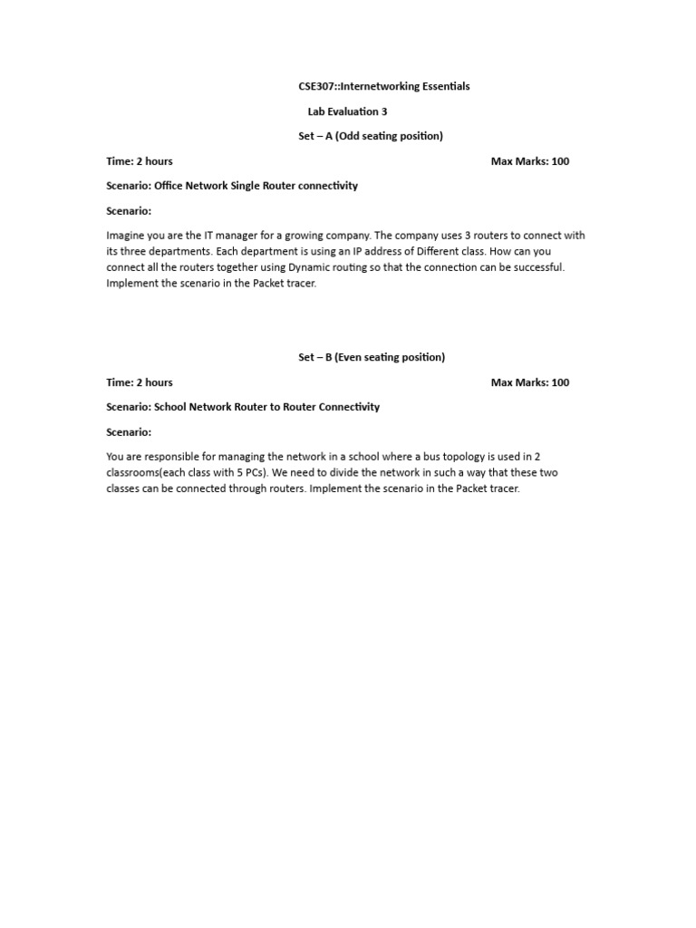 Lab Evaluation 3 | PDF