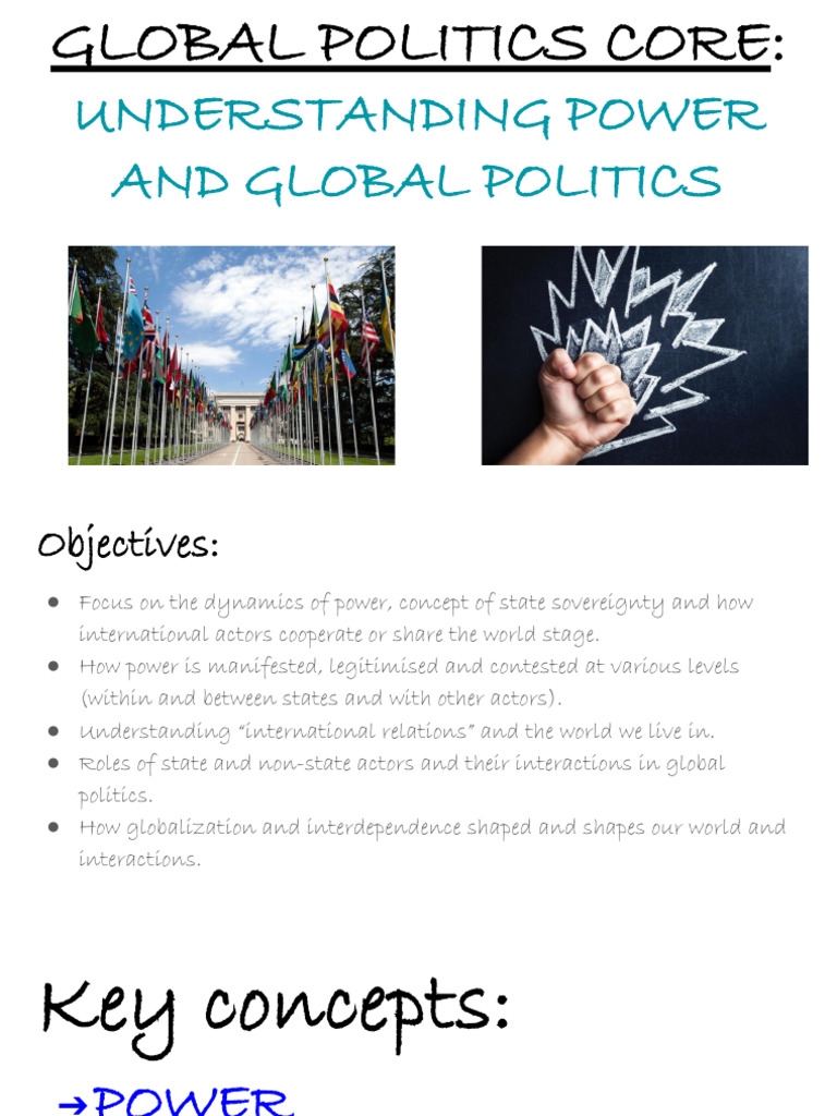 GP Core-Understanding Power and Global Politics-Power (2024) (Part 1 ...