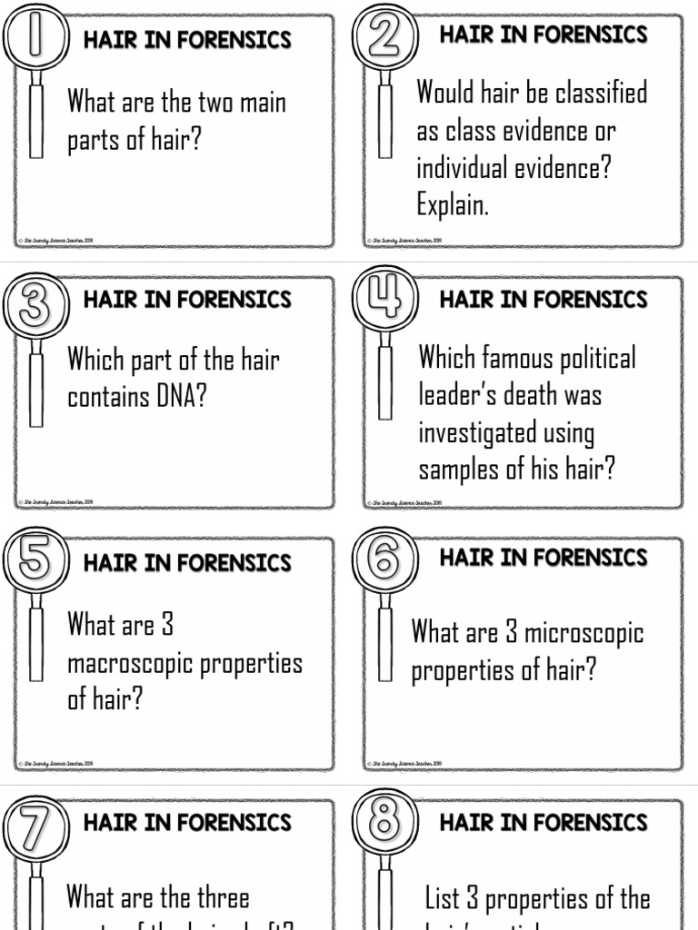 Forensic Hair Analysis Techniques | PDF | Hair | Forensic Science