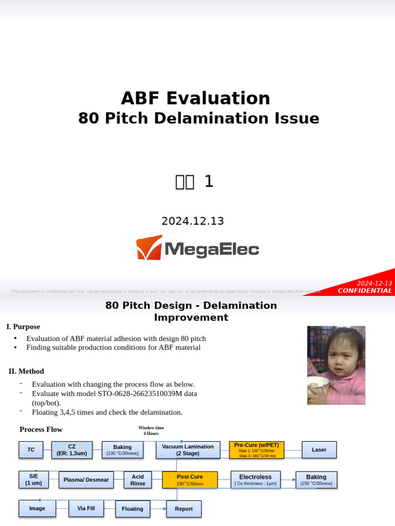 ABF Evaluation - Laser Via Hole Condition Plan-1 | PDF | Materials ...