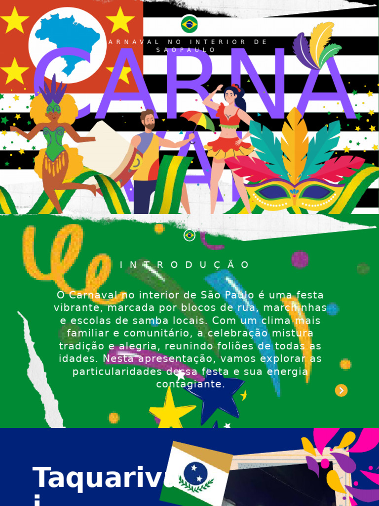 Carnaval No Interior de Sao Paulo Uma Celebracao Autentica - PPTX 20250224 221152 0000 | PDF