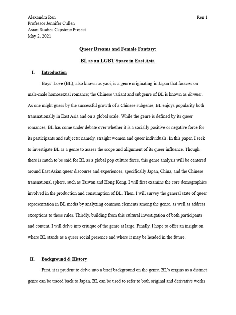 Queer Dreams and Female Fantasy - BL | PDF