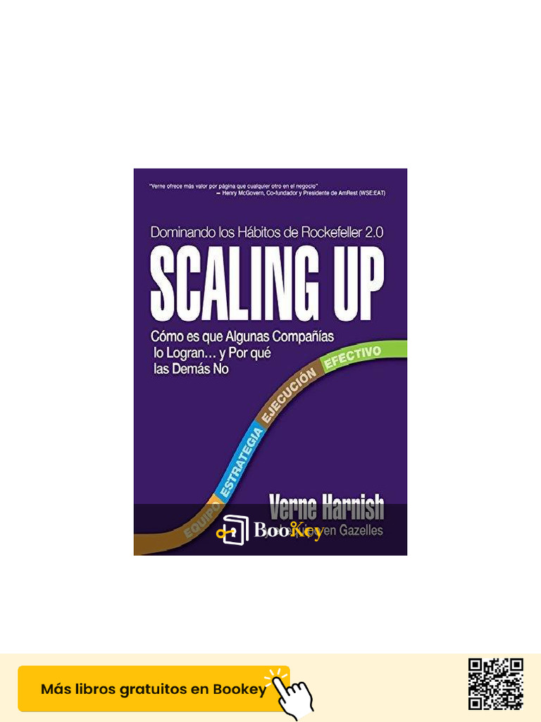 Scaling Up Verne Harnish | PDF | Business | Motivación